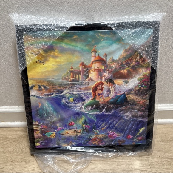 Thomas Kinkade | Wall Decor | Thomas Kinkade Disney Little Mermaid ...